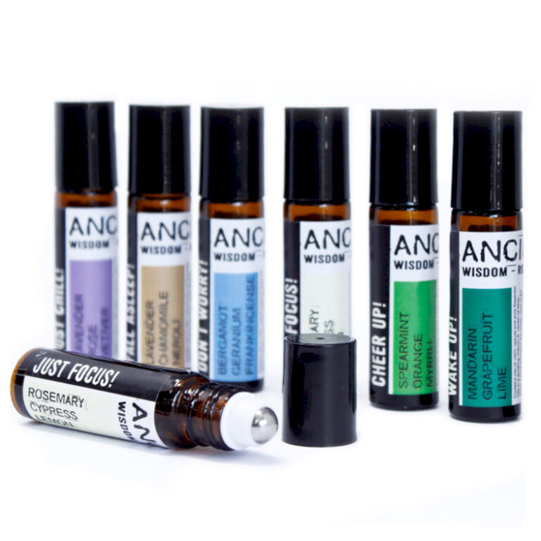 Roll-Ons Essential Oil Blends Products | World of Aromatherapy